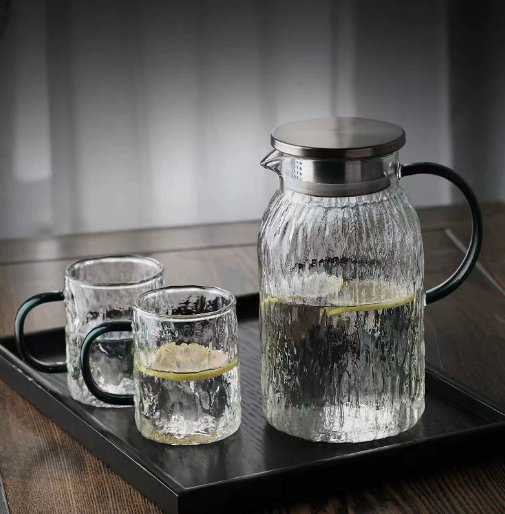 Glass Pitchers Texture 1500ML - Jiateng Glass